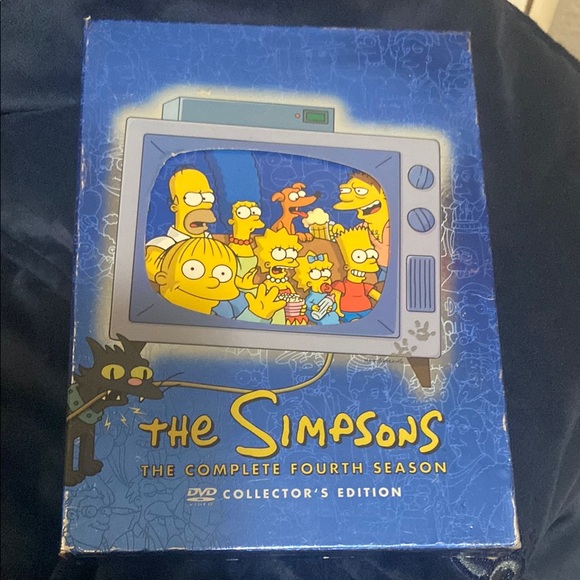 Other | The Simpsons Complete Fourth Season Dvd Collectors Edition ...
